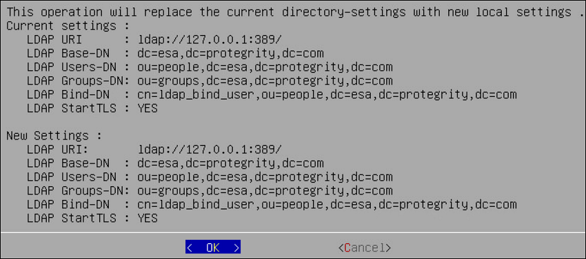 Changing the Bind User Password